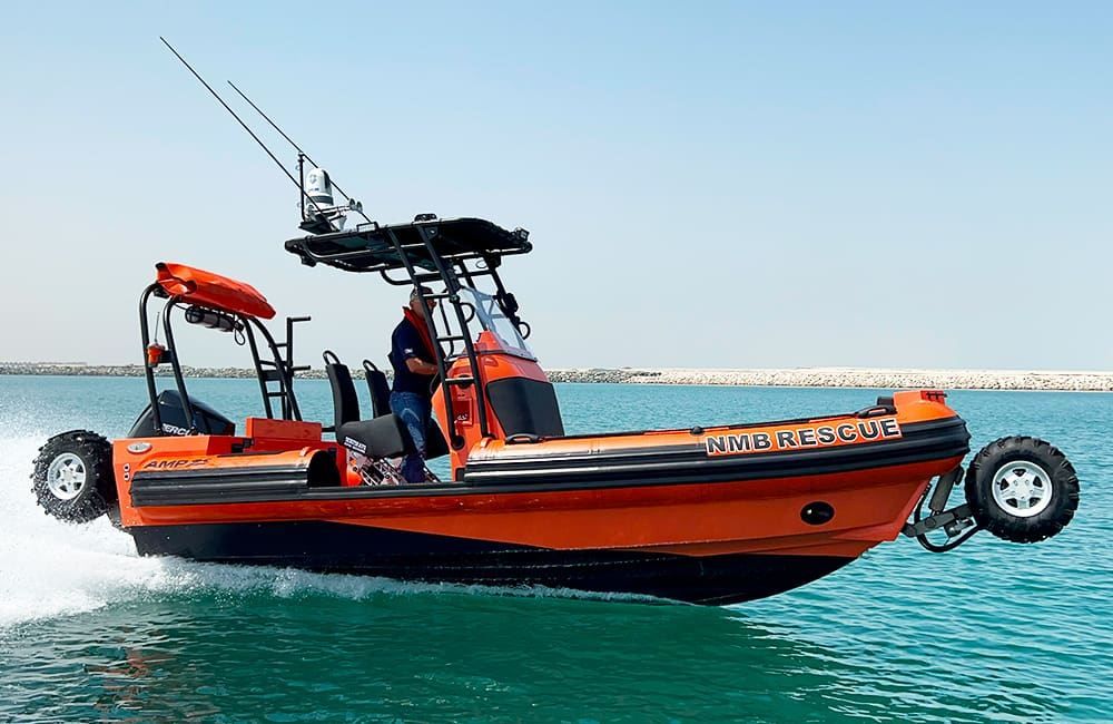 Amphibious Boats | Four-wheel Drive Amphibious Craft | AMP